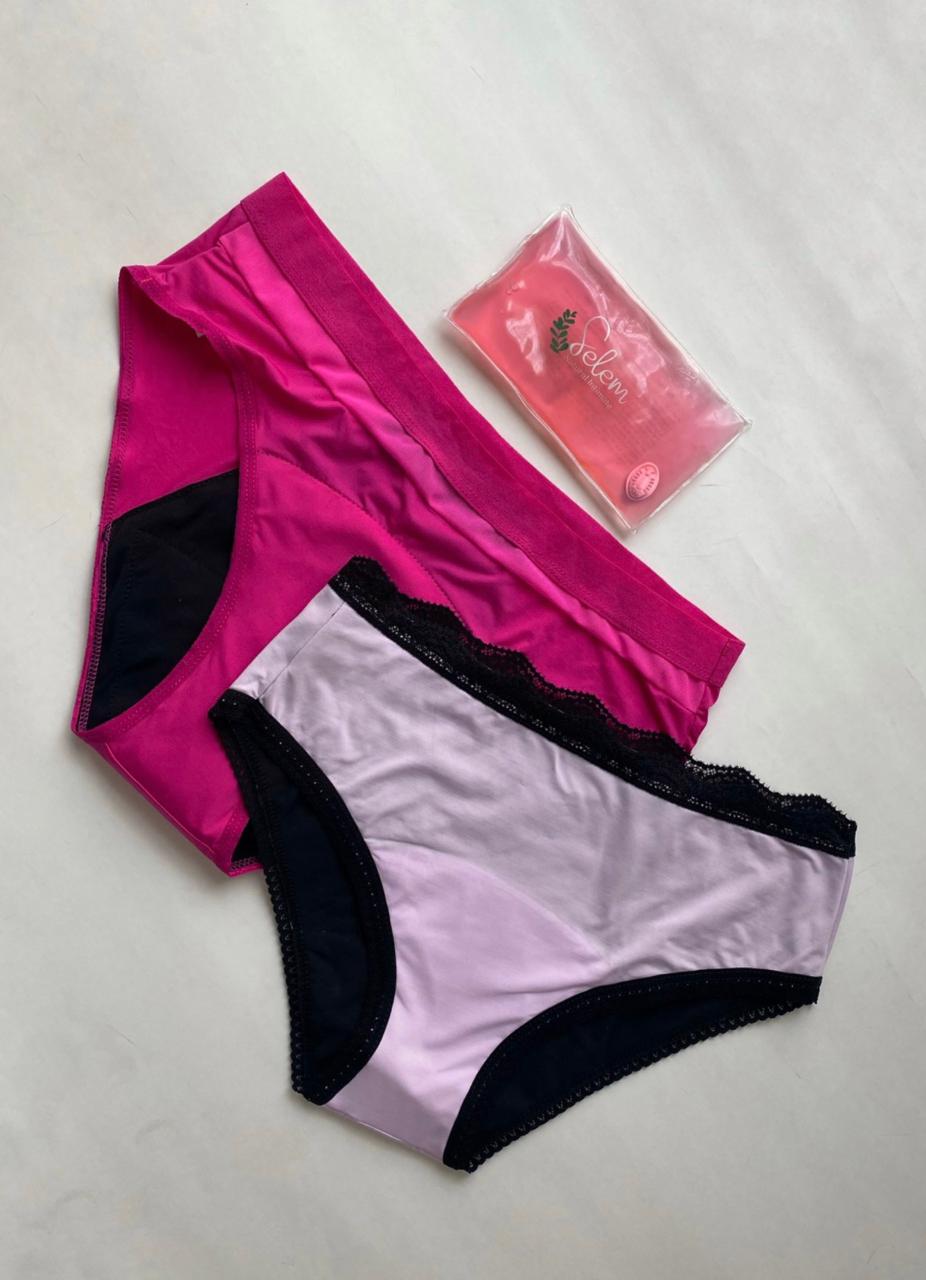 Pack: 1 EVA Extra absorbente, 1 Hipster, 1 Rose Bag – Selem